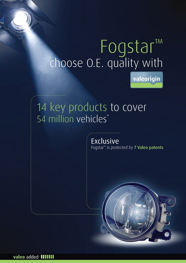 Valeo Passenger Car & Light Commercial Vehicles Lighting & Signalling ...