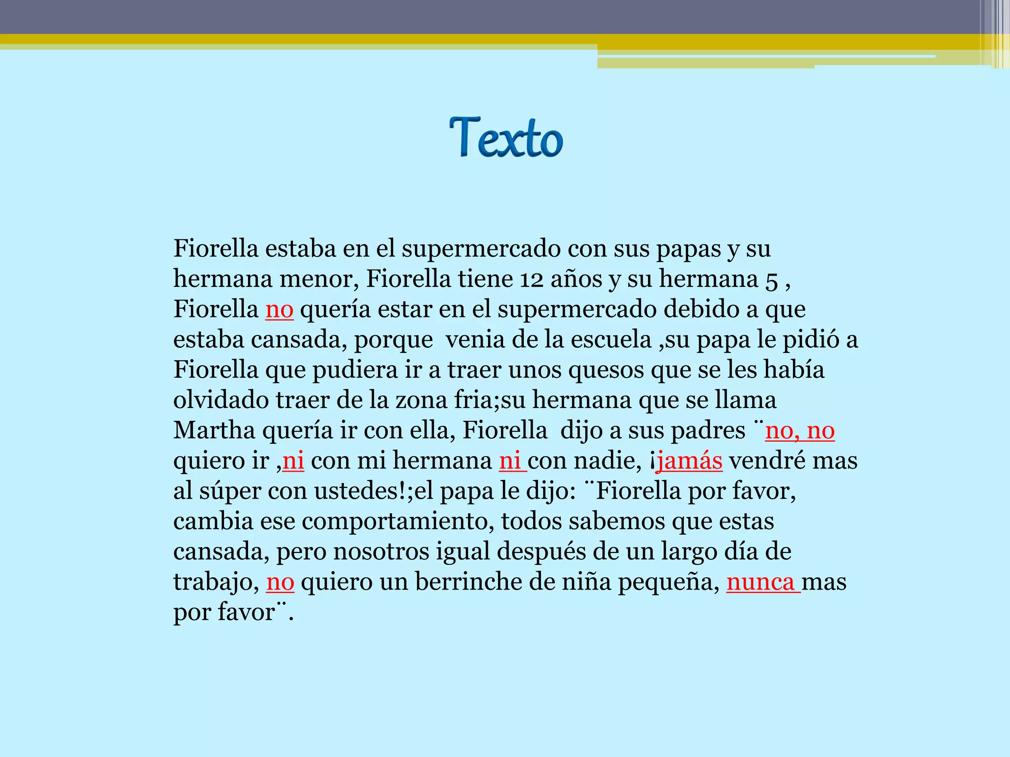 adverbios de negacion | PPTX