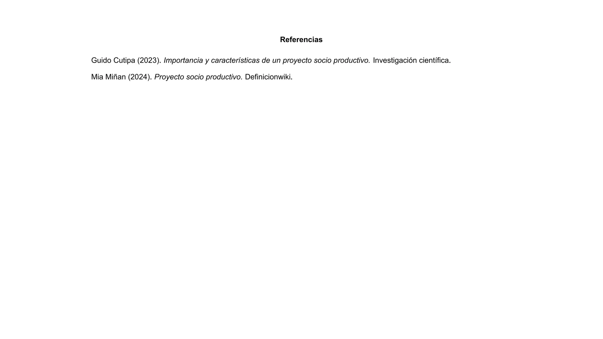 Valeria_Gómez. Mapa conceptual de los proyectos socioproductivos | PPTX