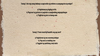 ESP 10-Hamon Hindi Problema patunay natin | PDF