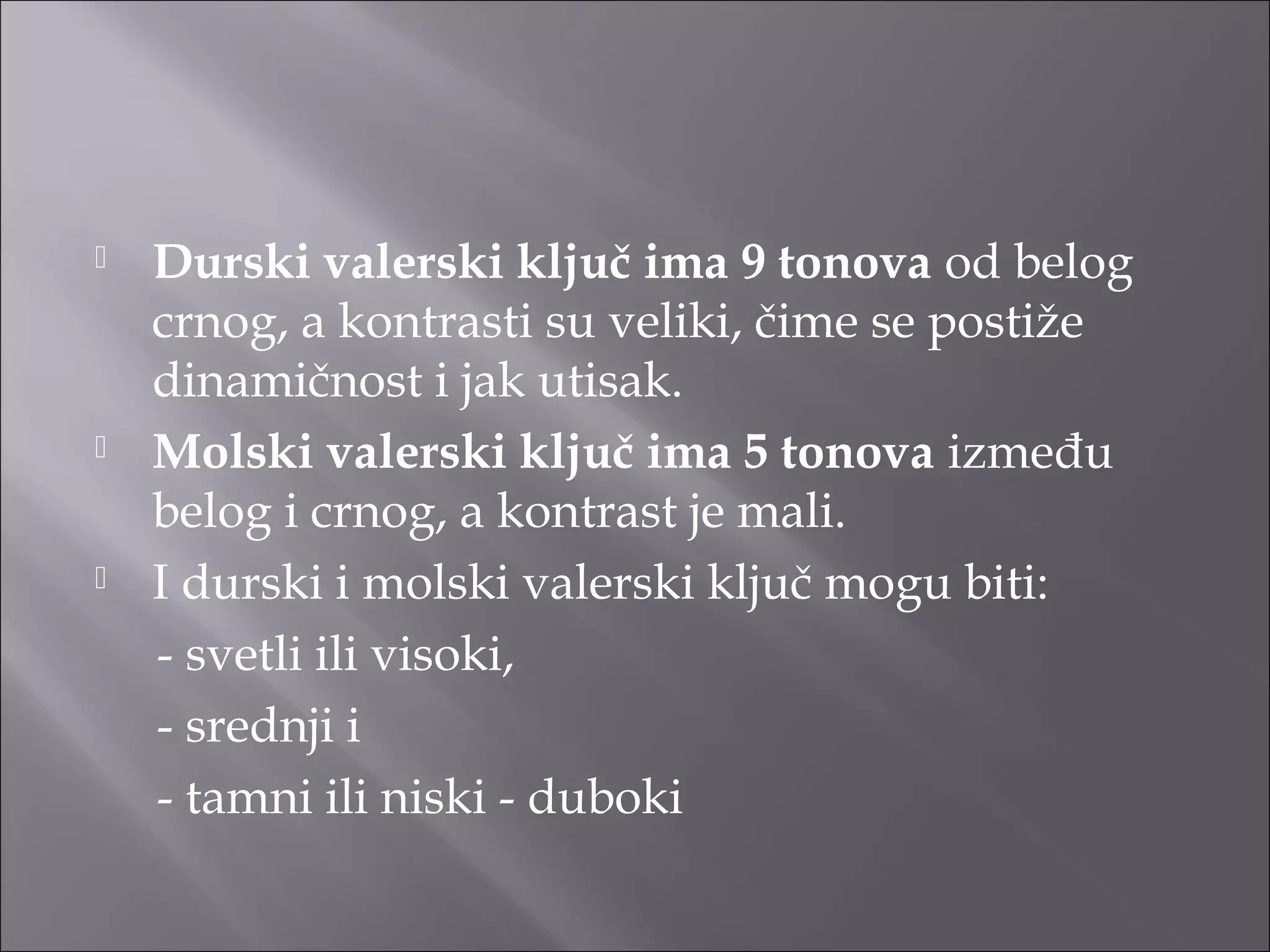 Valeri i valerski ključevi | PPT