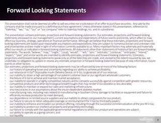 Valeritas PPO Presentation July | PDF | Diabetes | Diseases and Conditions