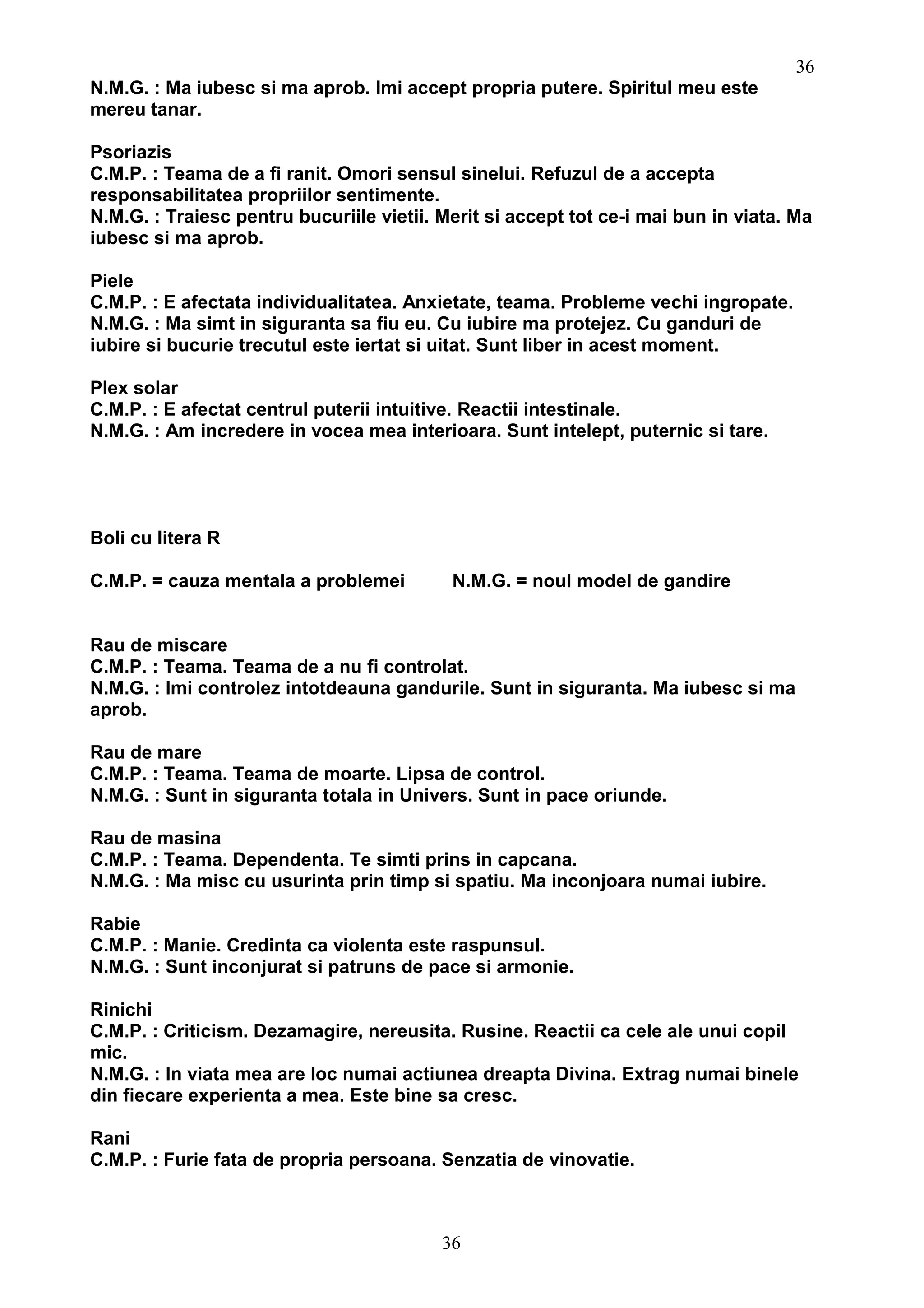 Valeriu popa vindecarea prin gandire | DOC