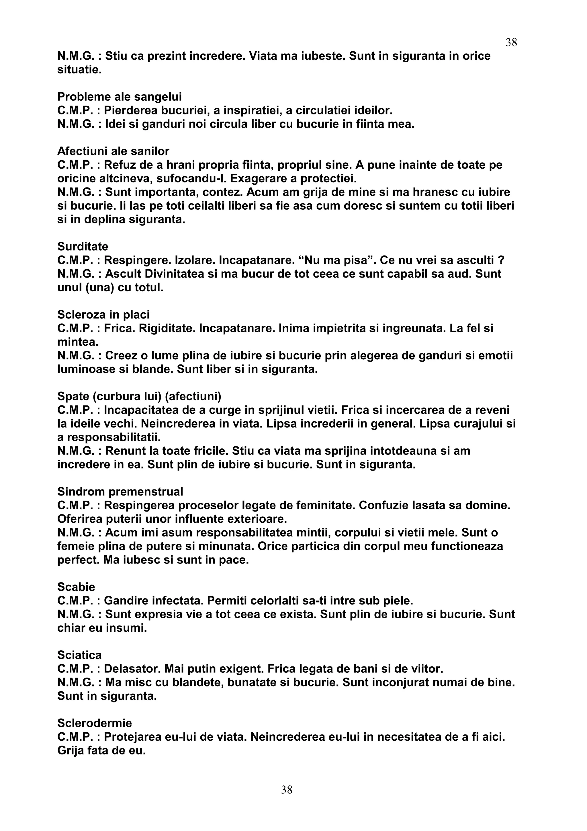 Valeriu popa vindecarea prin gandire | DOC