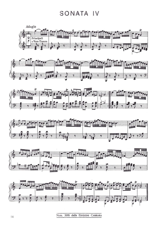 Valerj sonate e versetti | PDF