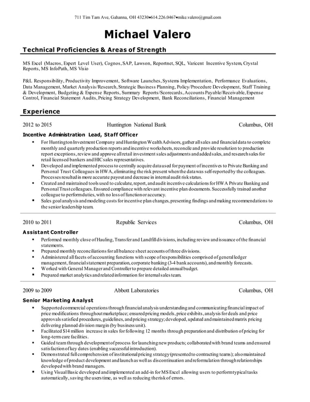Valero resume v2 | DOCX | Computer Software and Applications | Computing