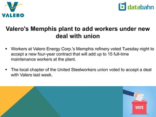 7 keys to open doors at Valero Energy | PPT