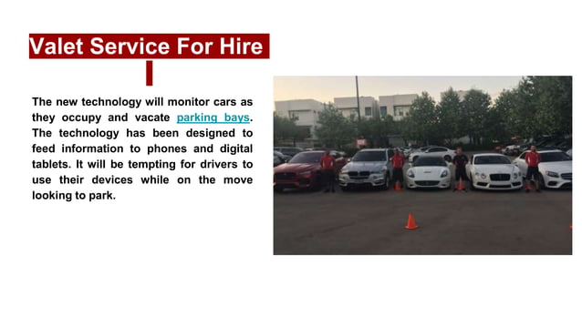 Valet Parking Company | PPTX | Auto Rentals | Automotive