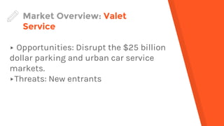 Valet service marketing plan | PDF