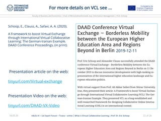 VALEU-X What is Virtual Collaborative Learning | PPT