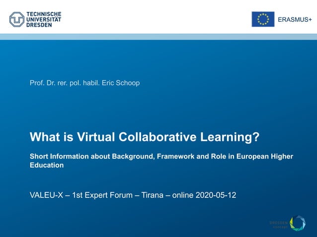 What is Virtual Collaborative Learning | PPT