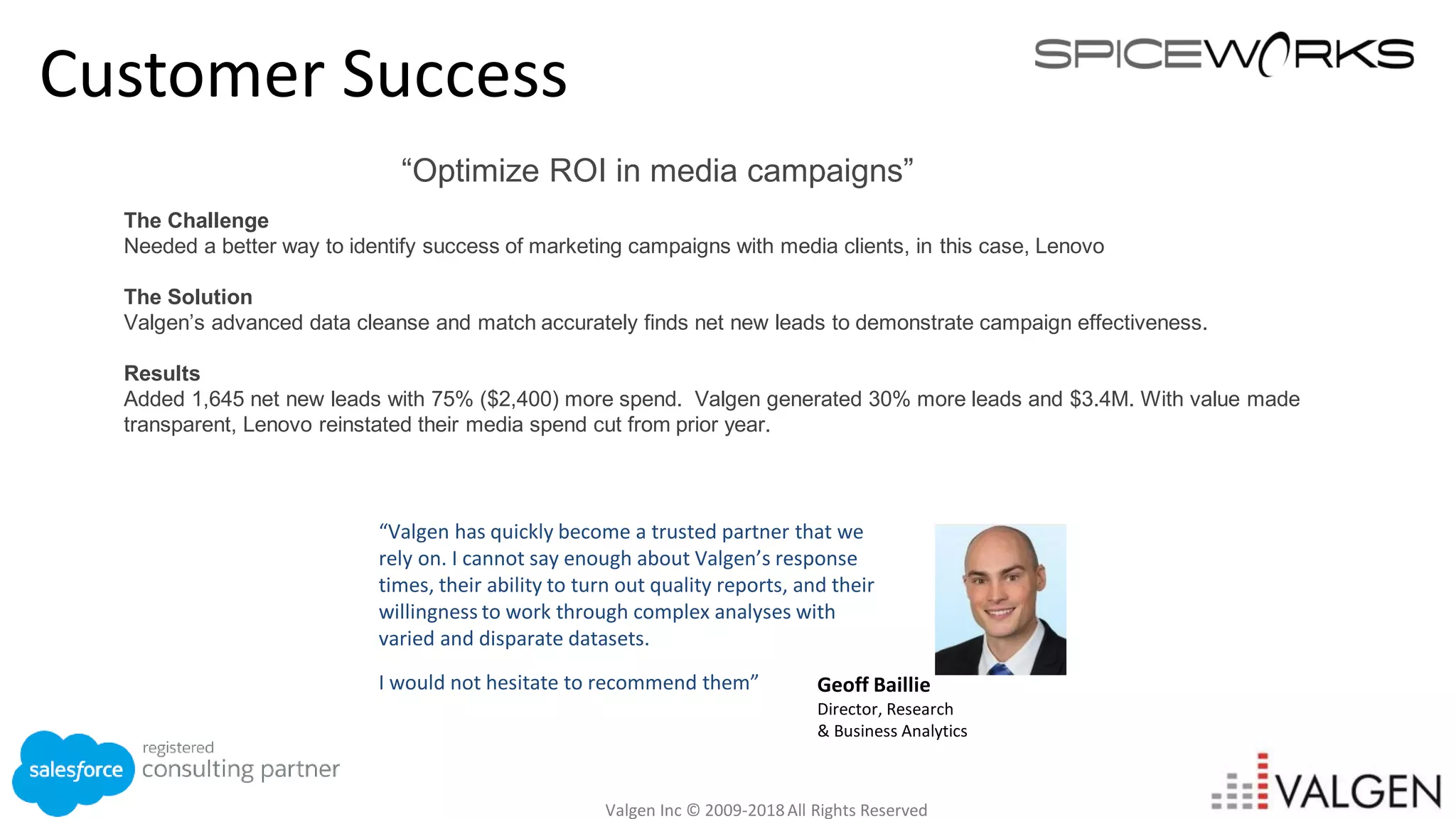 Valgen Data Quality - Salesforce partner pitch deck | PDF
