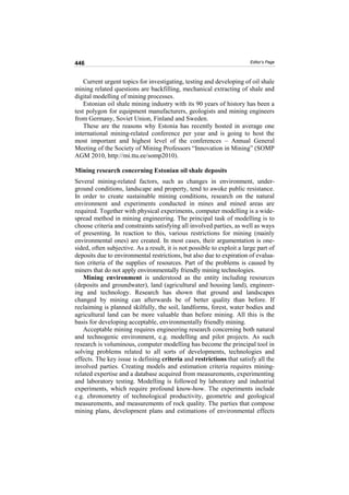 Valgma oil shale | PDF