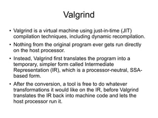 Valgrind | PDF | Programming Languages | Computing