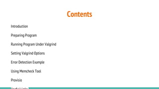 Valgrind | PPT