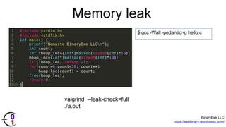 Valgrind tool | PPT