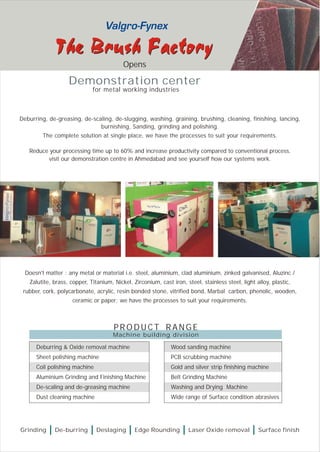 Valgro Engineers Private Limited, Ahmedabad, Abrasives Brush and ...