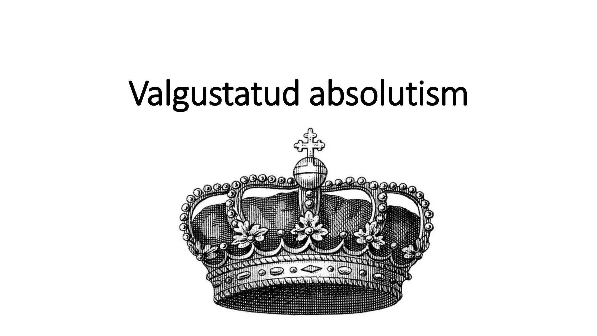 Valgustatud absolutism 8 | PPTX