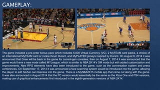 Game Review: NBA 2k15 | PPTX | Home Entertainment Systems | Consumer ...