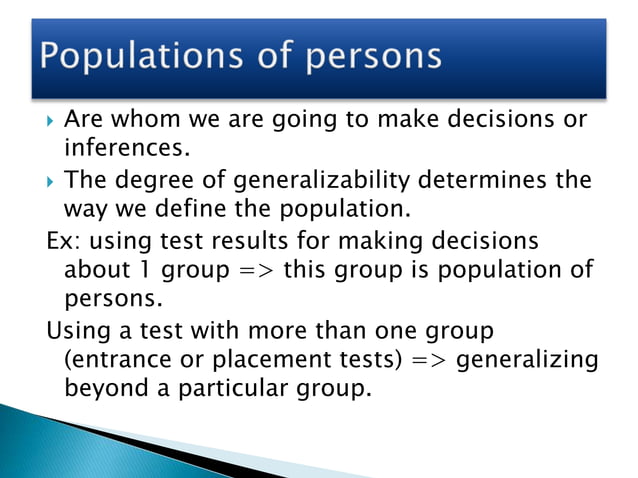 Valiadity and reliability- Language testing | PPTX | Standardized ...