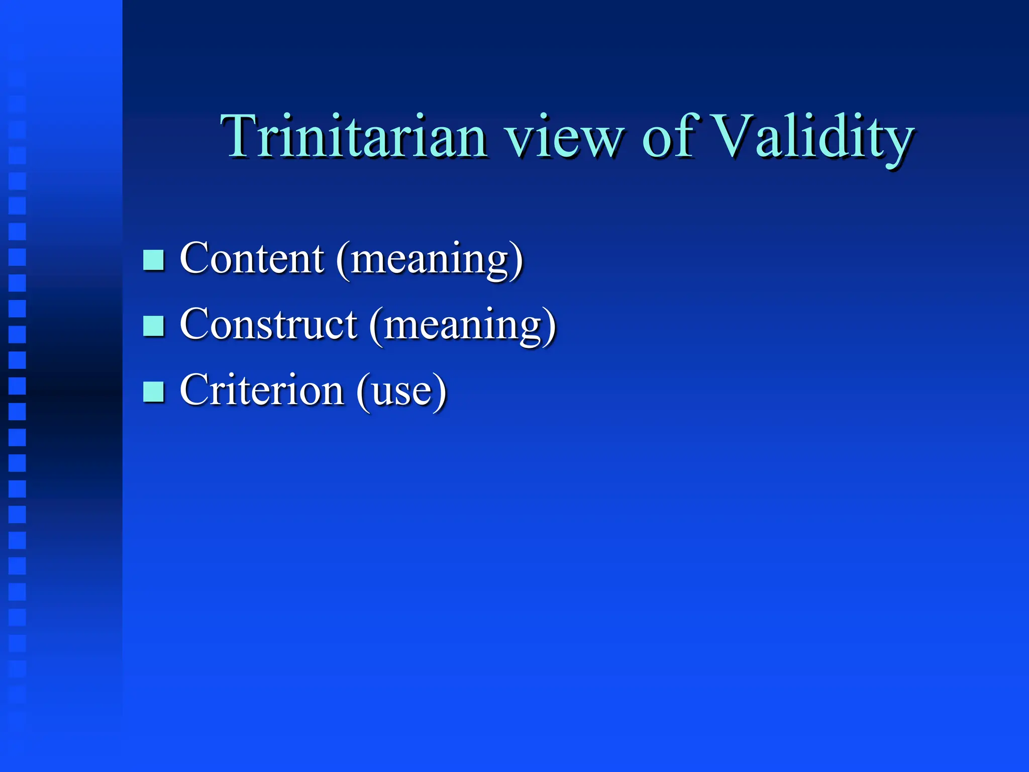 reliability and validity psychology 1234 | PPTX