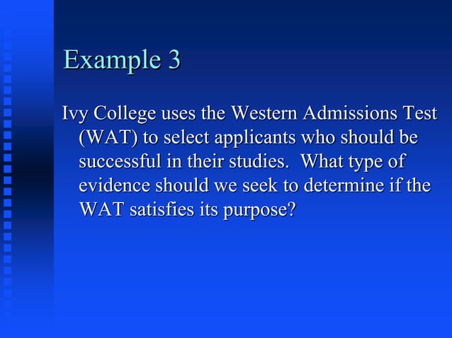 reliability and validity psychology 1234 | PPT