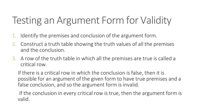 Valid and Invalid Arguments.pptx | Food & Drink