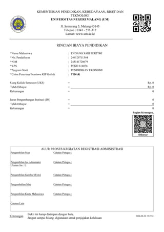 validasi_data Kesanggupan Endang Sari Pertiwi | PDF