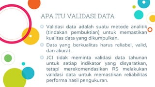 Validasi Data Validasi Data Validasi Data | PPT