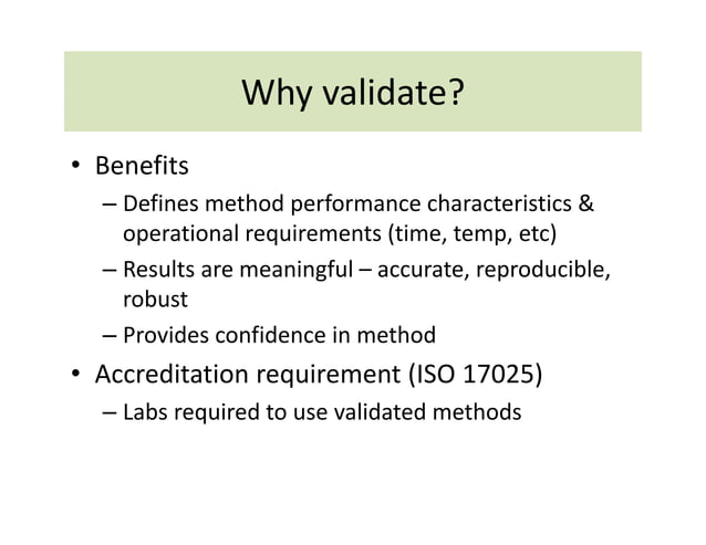 Validasi metode analisis mikrobiologi s2 | PDF | Chemistry | Science