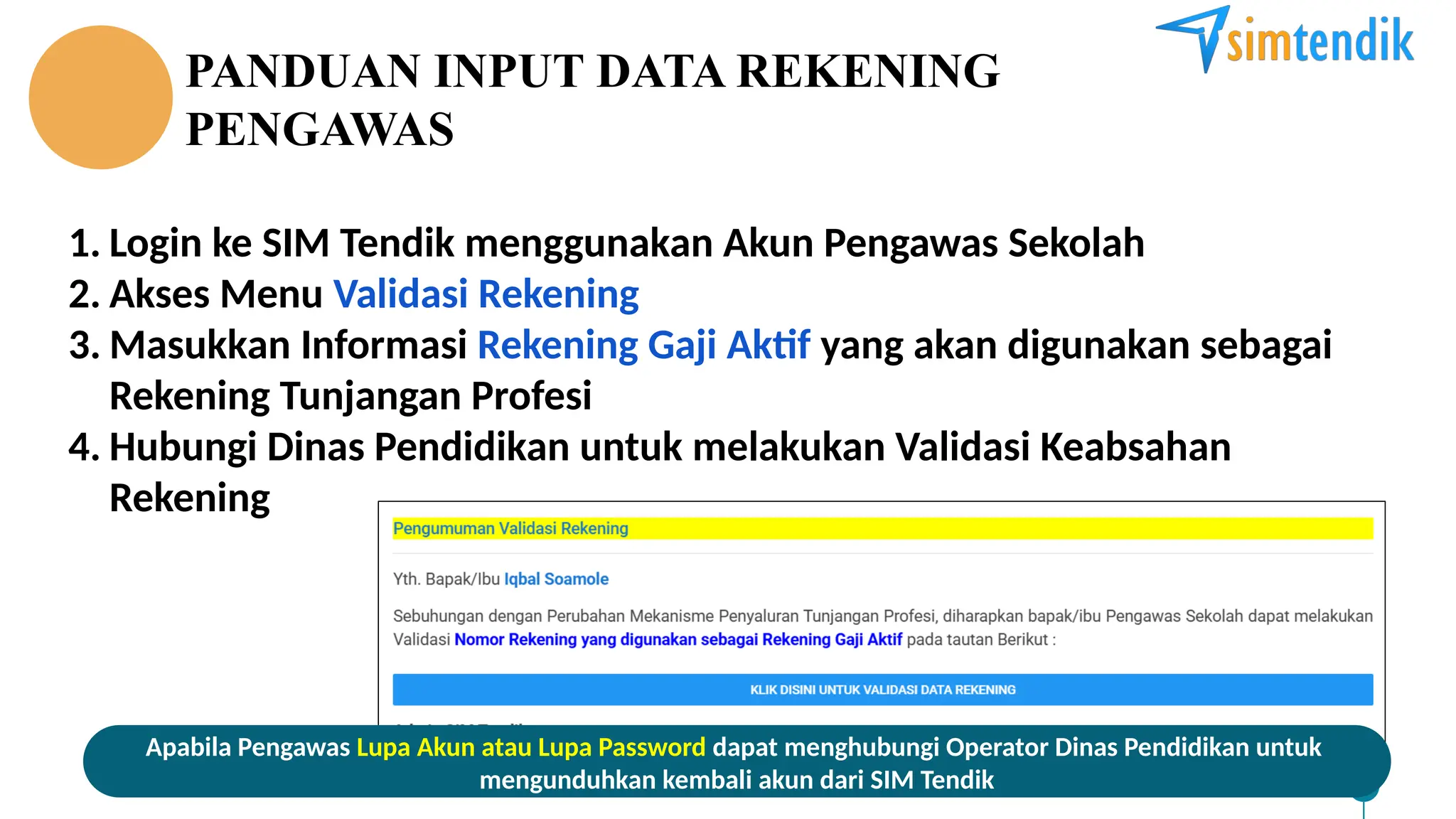 Validasi Rekening Pengawas di SIM Tendik.pptx