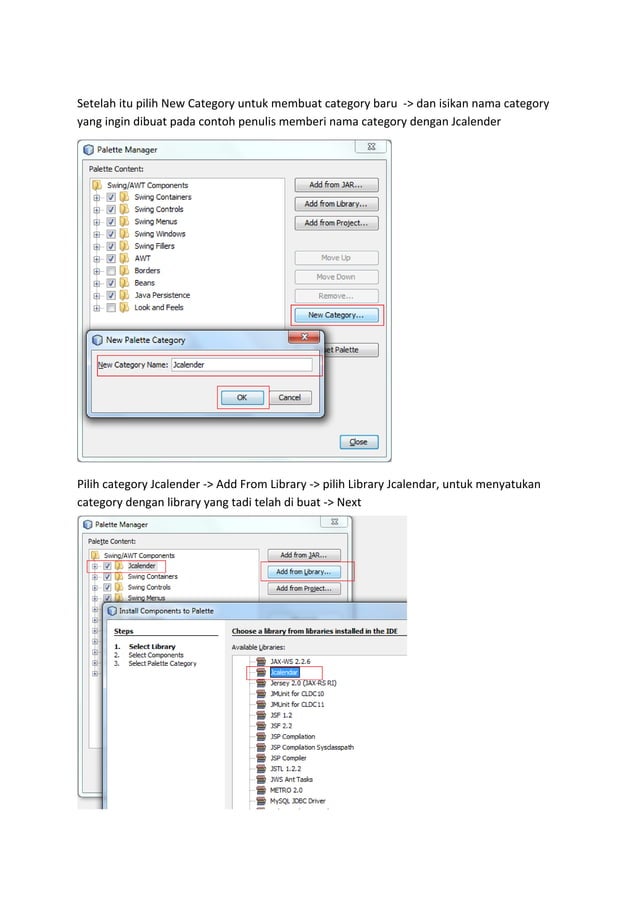 Menjaga Validasi tanggal dengan Jcalendar pada java | PDF