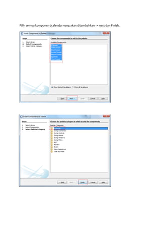Menjaga Validasi tanggal dengan Jcalendar pada java | PDF