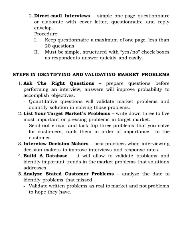 Validate customer related concerns | DOCX | Business | Business and Finance