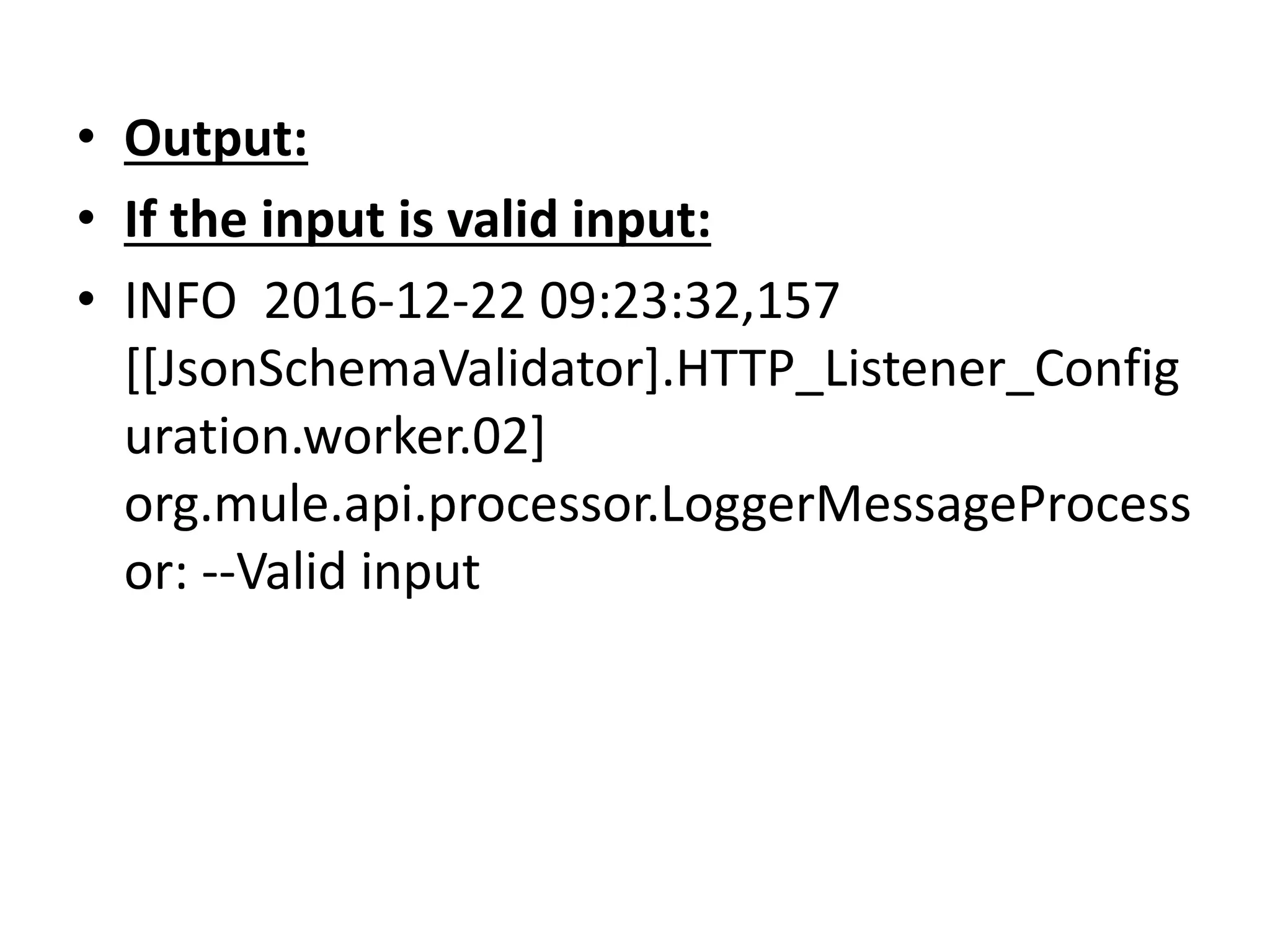 Validate json schema | PPT