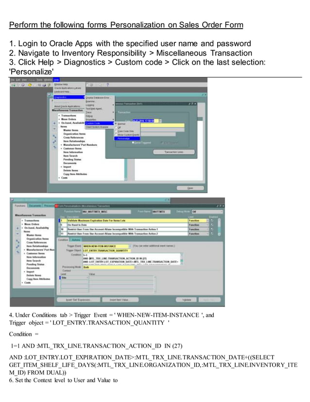 Validate maximum expiration date for items lots | PDF