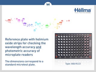 Validate spectrophotometric measurements with certified UV/Vis ...