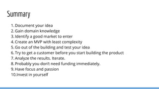 10 Ways to Validate Your Startup Idea | PPT