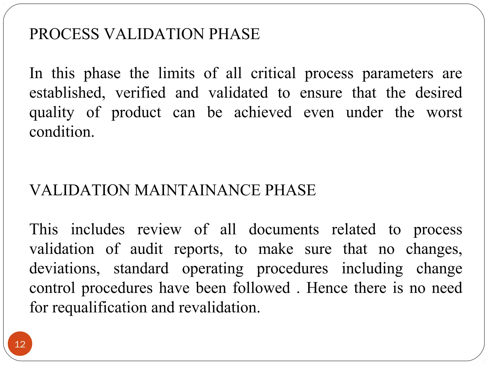 PHARMACEUTICAL VALIDATION | PPT