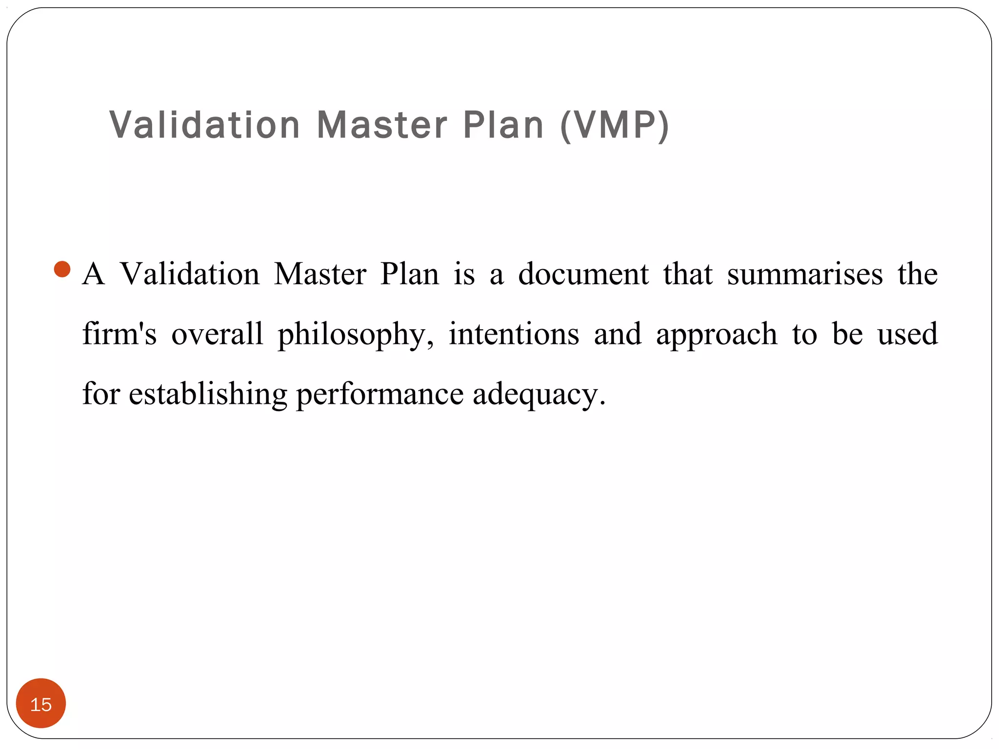 PHARMACEUTICAL VALIDATION | PPT