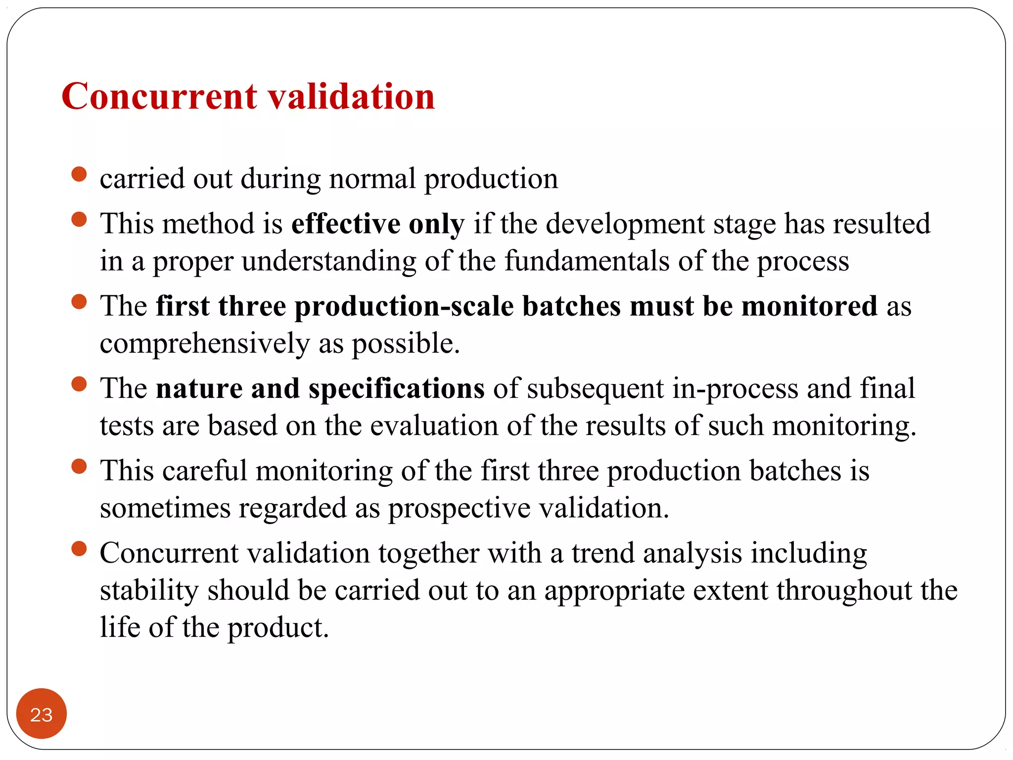 PHARMACEUTICAL VALIDATION | PPT