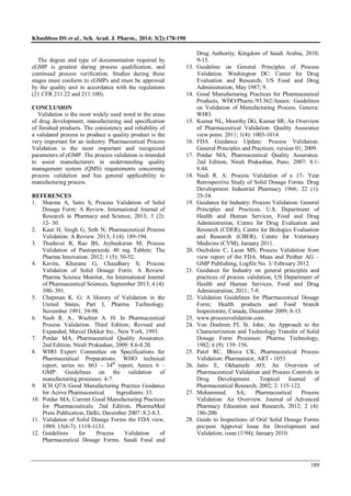 Validation | PDF