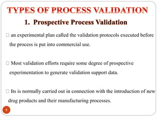 Validation ( process validation, TT from R&D to pilot plant) | PPTX