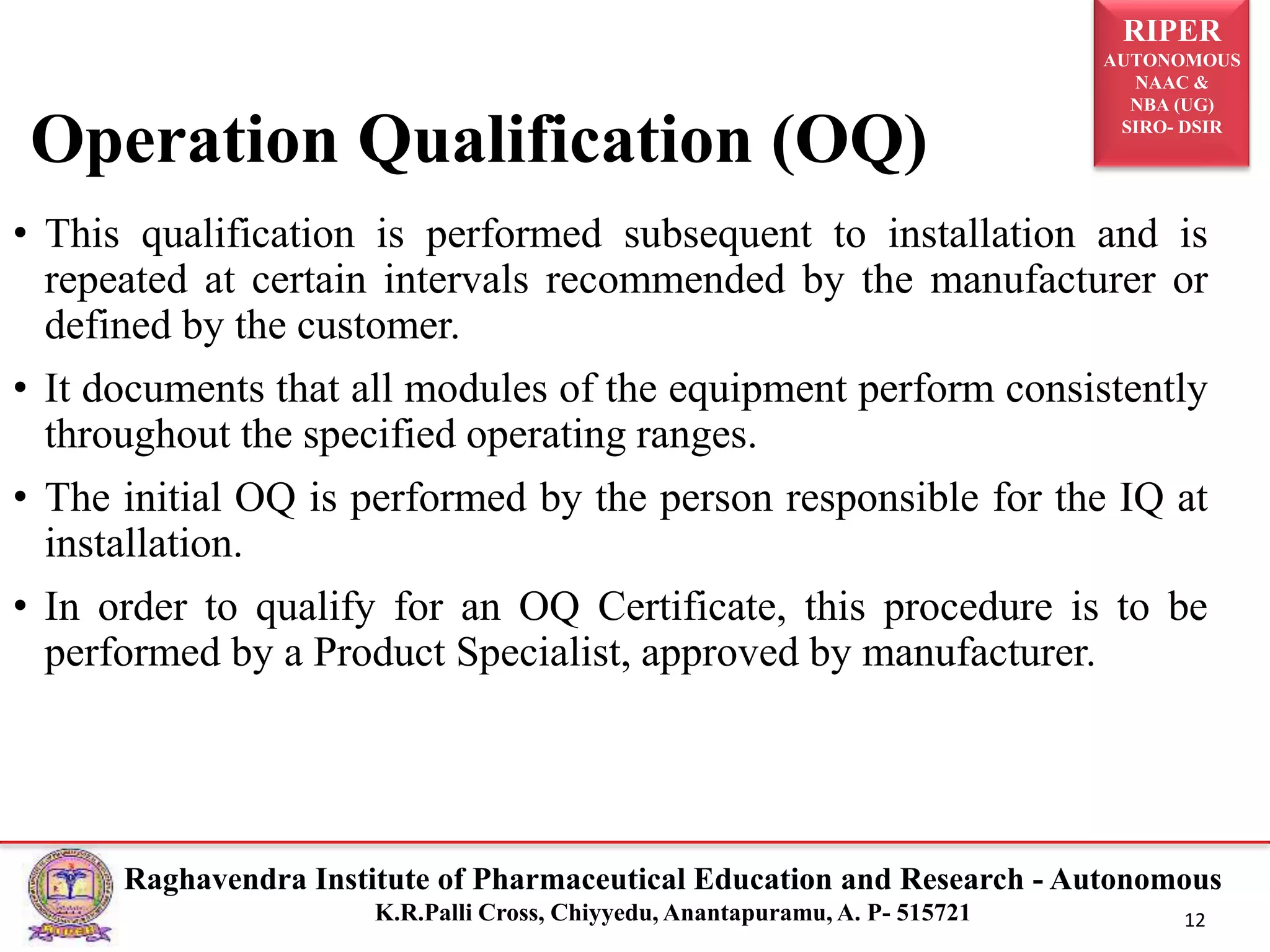 Qualification Of HPTLC | PPTX