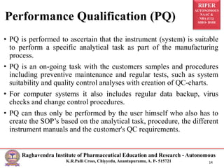 Qualification Of HPTLC | PPTX