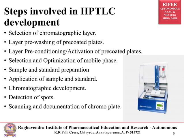 Qualification Of HPTLC | PPTX