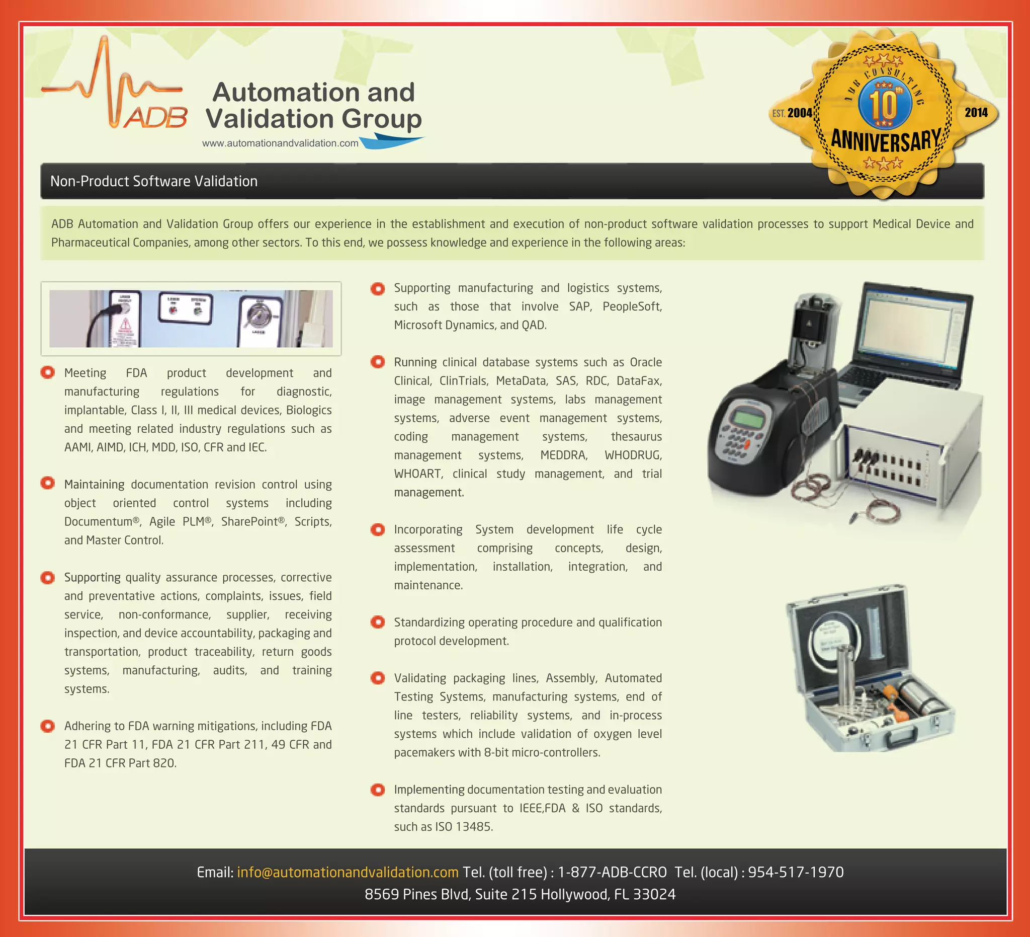 Non Product and FDA Software Validation | PPT