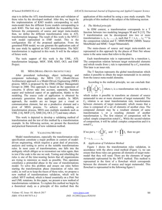 Validation of ATL Transformation to Generate a Reliable MVC2 Web Models | PDF