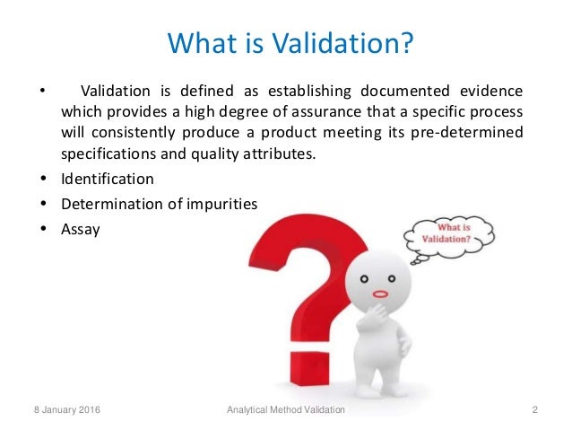 Analytical Method Validation