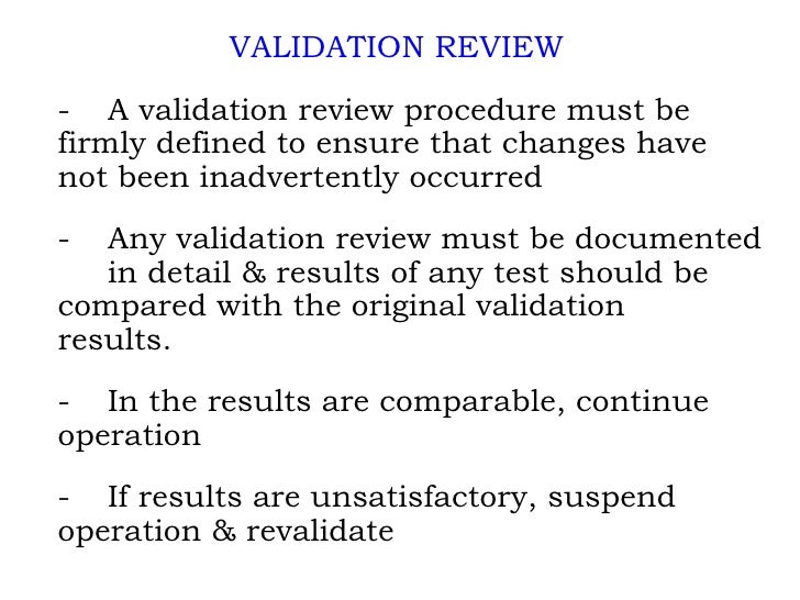 Validation Theory And Application 3